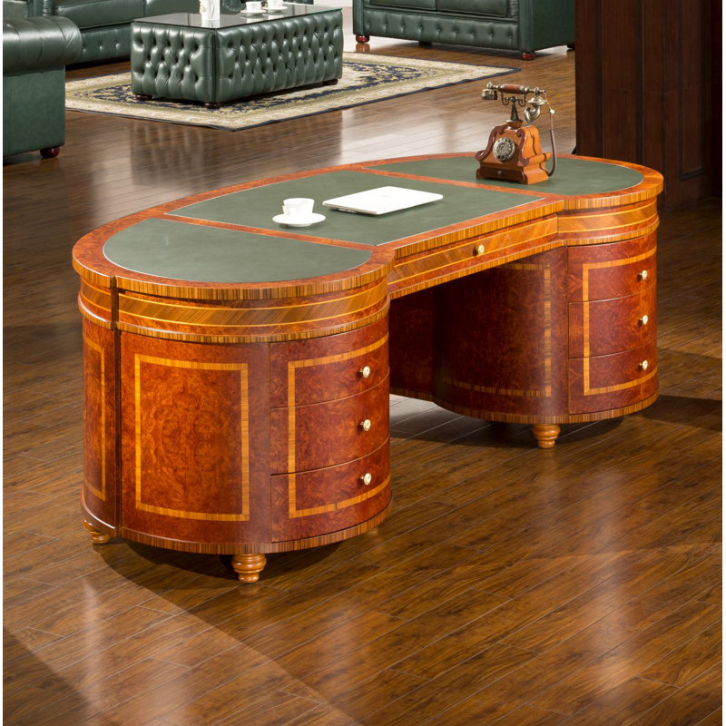 Charlton Home Ageet 89.76" Executive Desk - Wayfair Canada